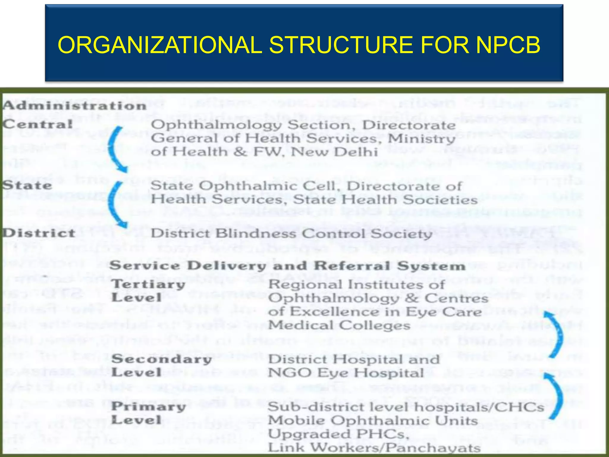 13. npcb,eye camps,eye banking, eye prosthesis | PPTX