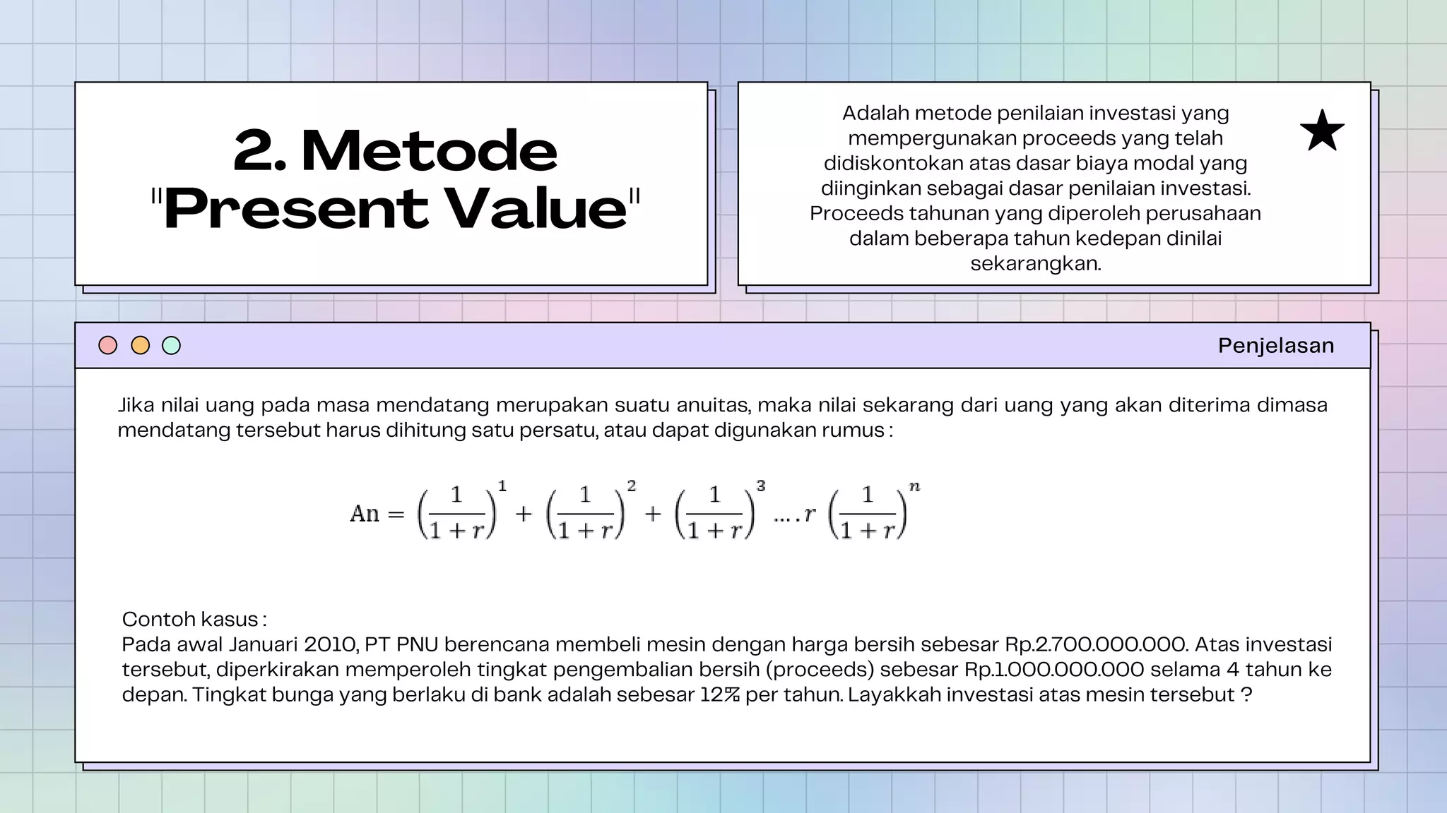 Angaran investasi | PDF