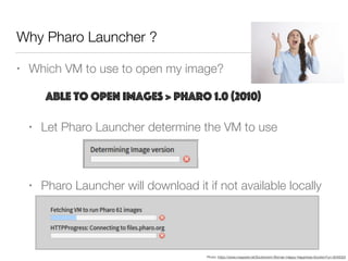 Cross-platform development with Pharo - The PharoLauncher case | PPT