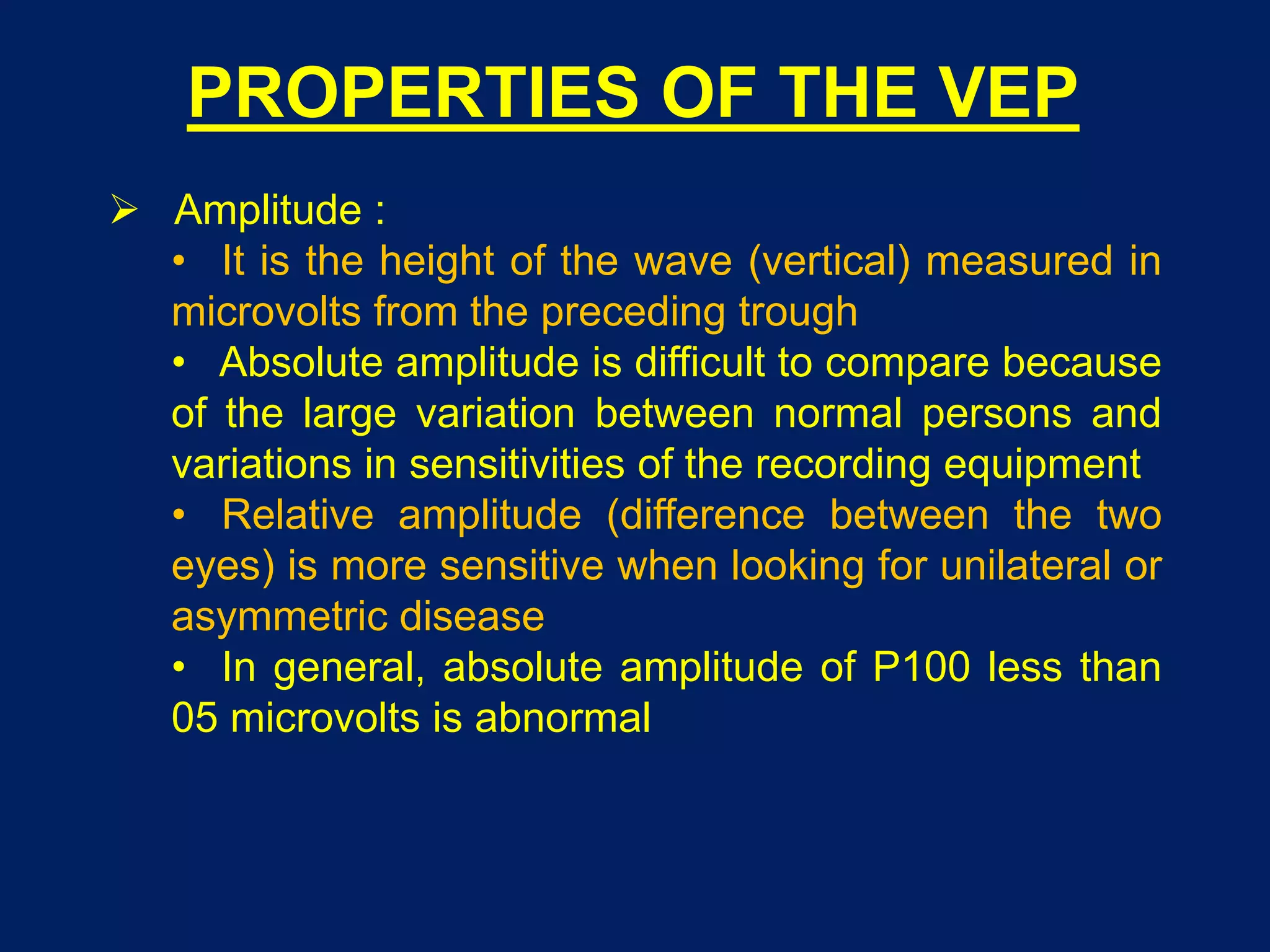 VISUAL EVOKED POTENTIAL | PPT