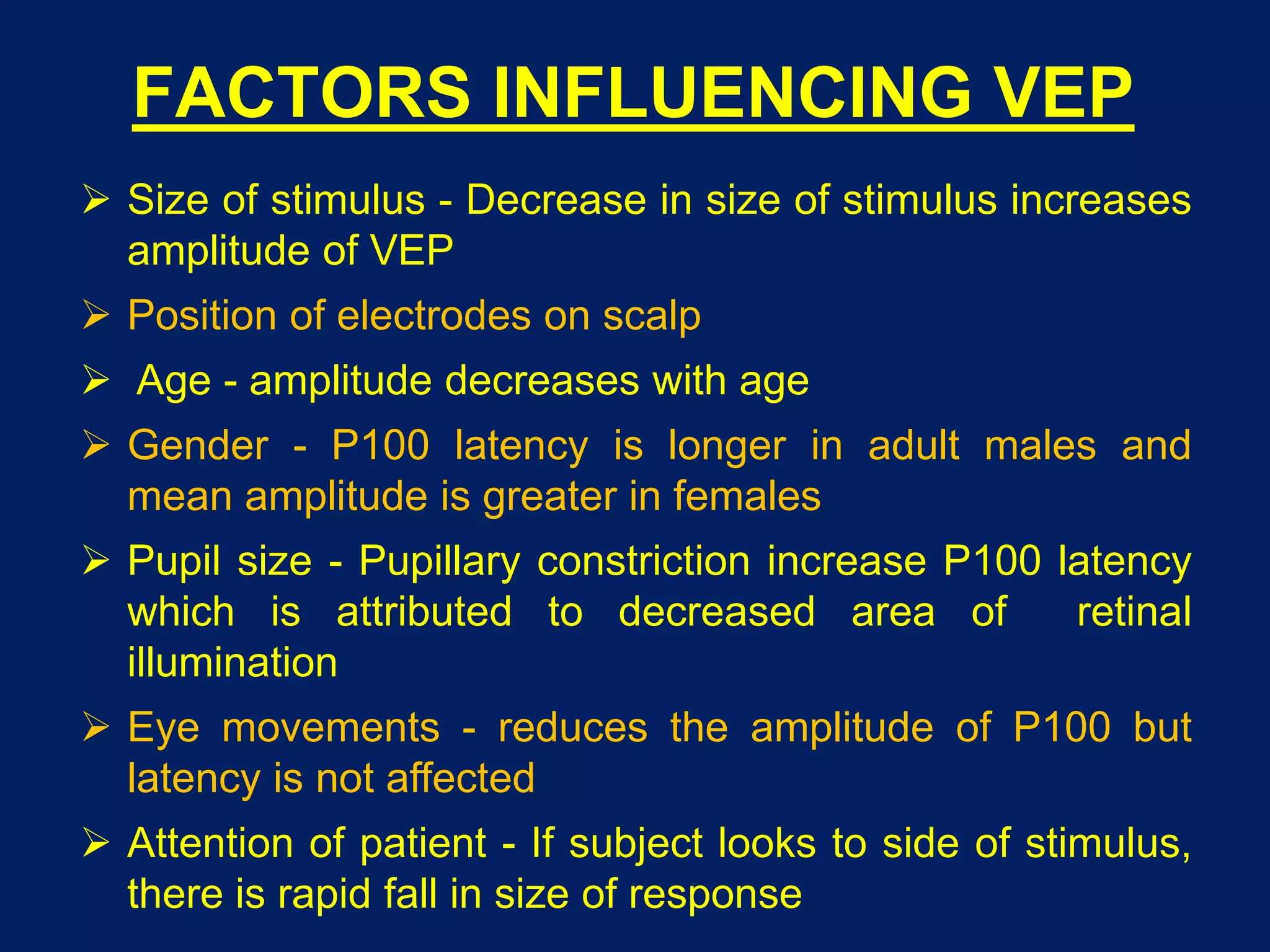 VISUAL EVOKED POTENTIAL | PPT