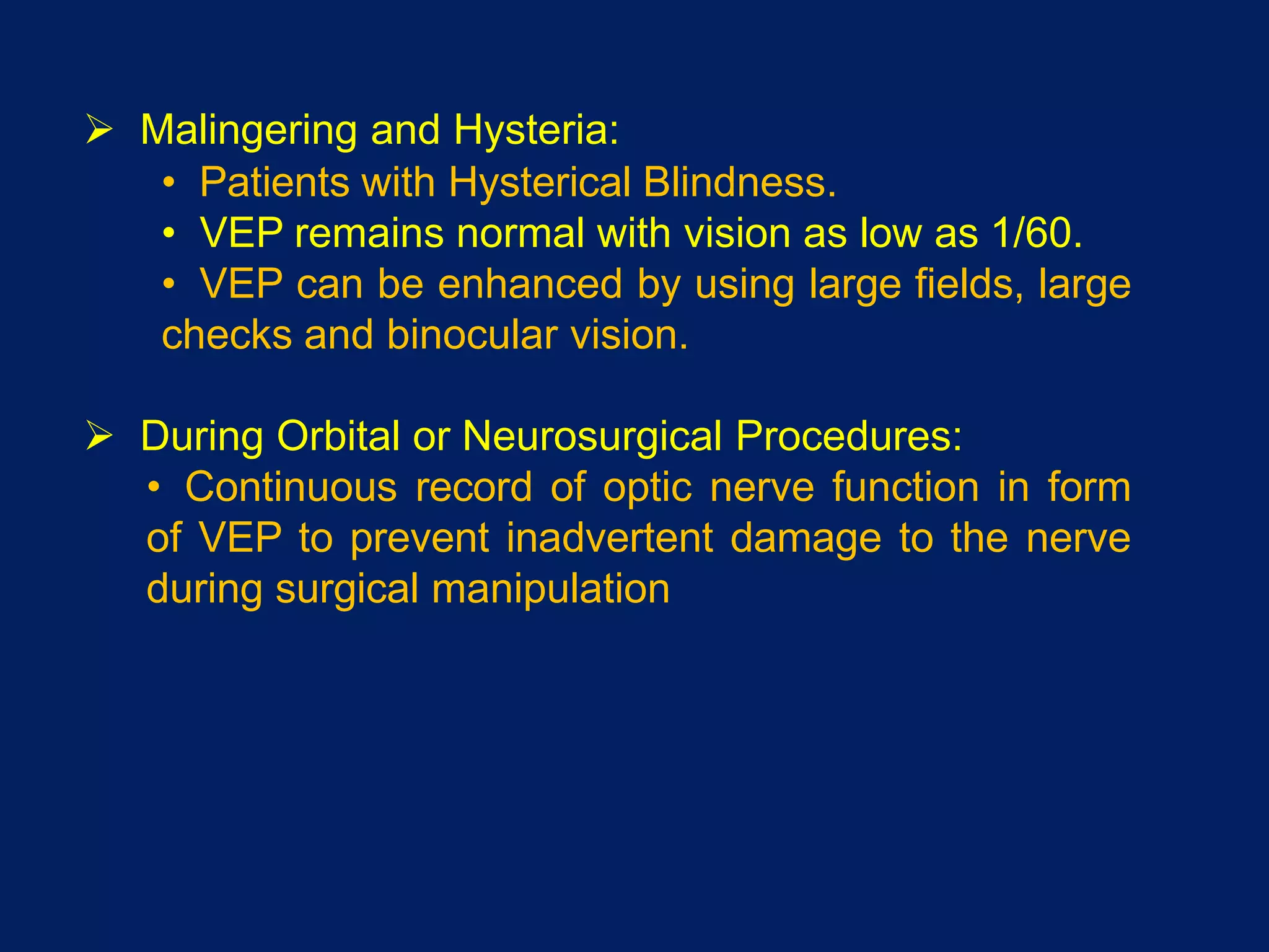 VISUAL EVOKED POTENTIAL | PPT