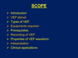VISUAL EVOKED POTENTIAL | PPT