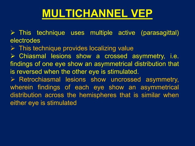VISUAL EVOKED POTENTIAL | PPT