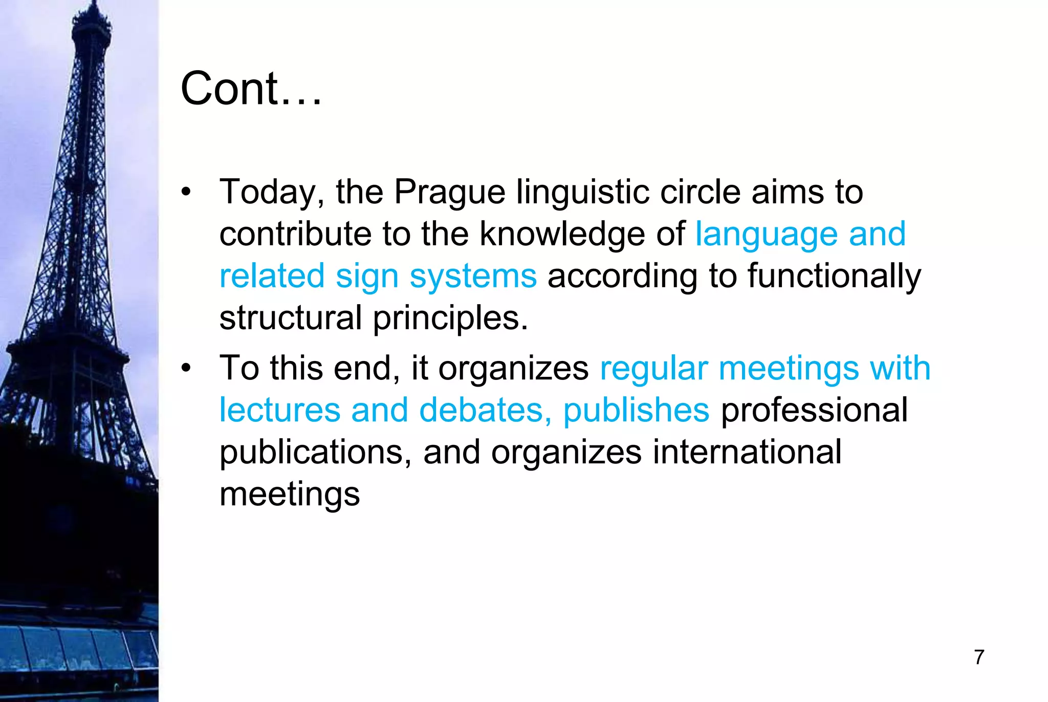 13. intro to lang. prague school | PPT