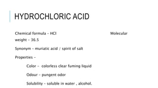 GASTRO INTESTINAL AGENT (ACIDIFYING AGENT) | PPT