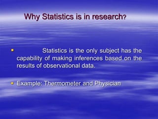 statistics in nursing | PPT