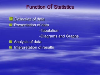 statistics in nursing | PPT