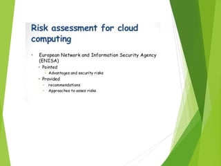 13.cloud assessment of risks | PPT