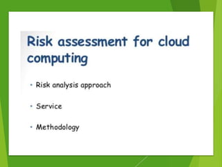 13.cloud assessment of risks | PPT