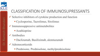 TDM of drugs used in organ transplantation | PDF