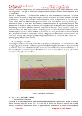 cohesive zone modeling of laminated composite beam under mixed mode | PDF