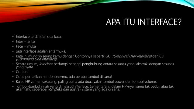 13. memahami interface di java (dan contohnya) | PPT
