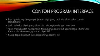 13. memahami interface di java (dan contohnya) | PPT
