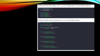 13. memahami interface di java (dan contohnya) | PPT