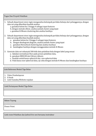 13. modul ta dts2021 clustering | PDF