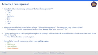 Pemrograman dengan Transact SQL Bagian-1 | PDF
