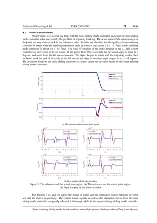 Super-twisting sliding mode based nonlinear control for planar dual arm robots | PDF
