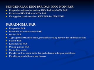 13. Penelitian dan pengabdian Kepada Masyarakat (PAR).ppt
