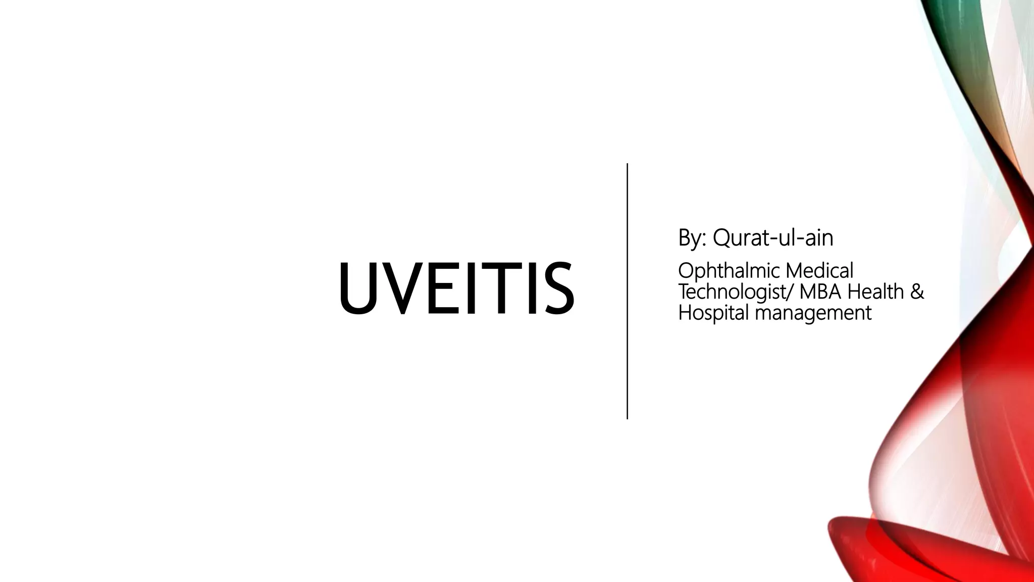 13. Uveitis.pptx
