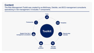 Risk Management Toolkit | PPT
