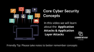 Application Attacks & Application Layer Attacks | PDF