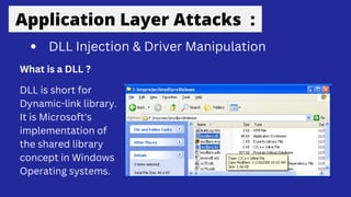 Application Attacks & Application Layer Attacks | PDF