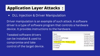 Application Attacks & Application Layer Attacks | PDF