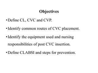 13. Central lines and prevention of CLABSI.pptx