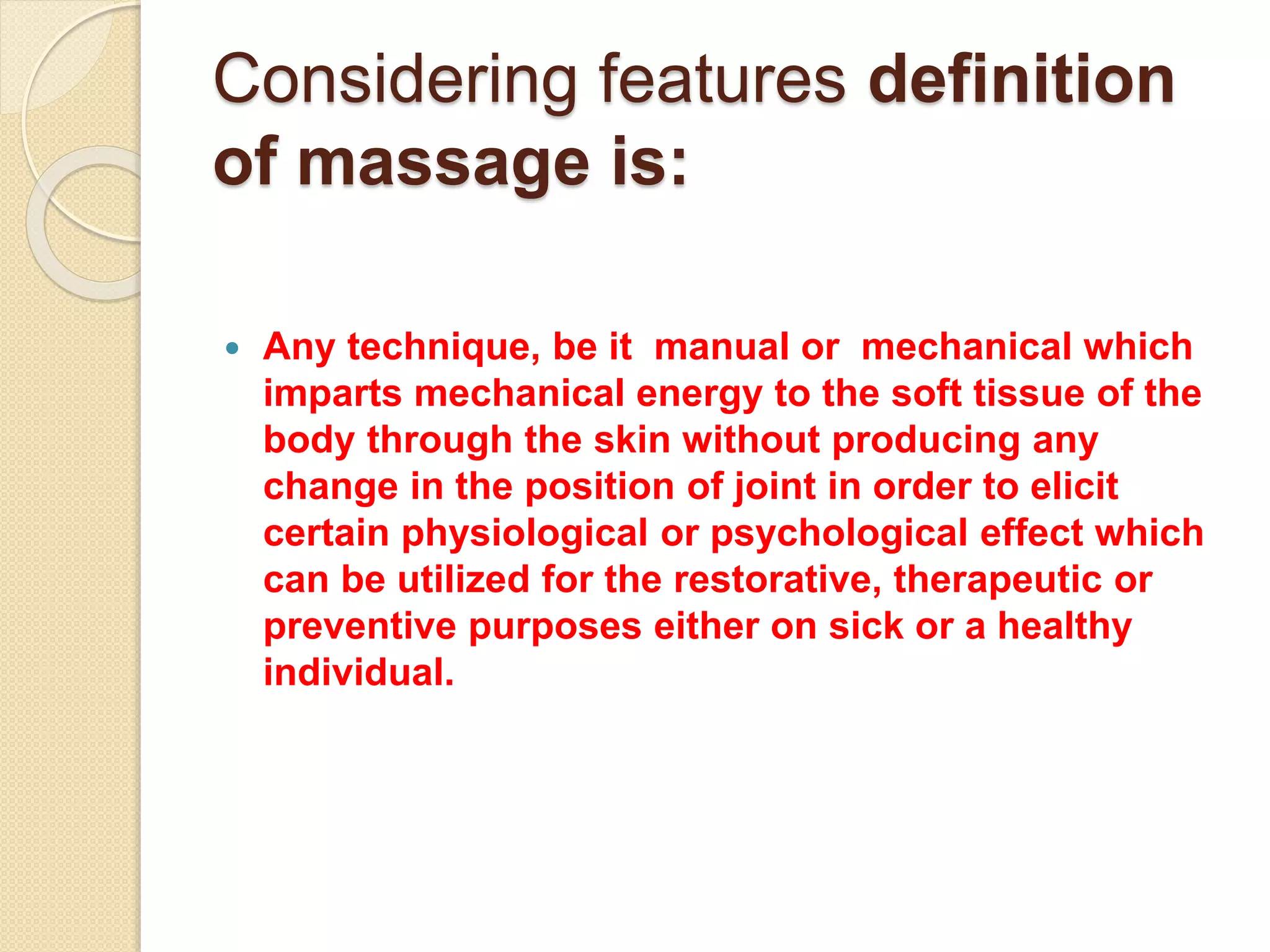13.1 Definition & Classification of Massage.pptx