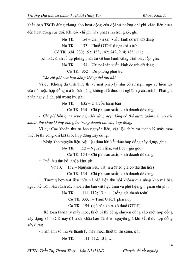 KHÓA LUẬN: KẾ TOÁN CHI PHÍ SẢN XUẤT VÀ TÍNH GIÁ THÀNH SẢN PHẨM XÂY LẮP TẠI CÔNG TY TNHH | DOC