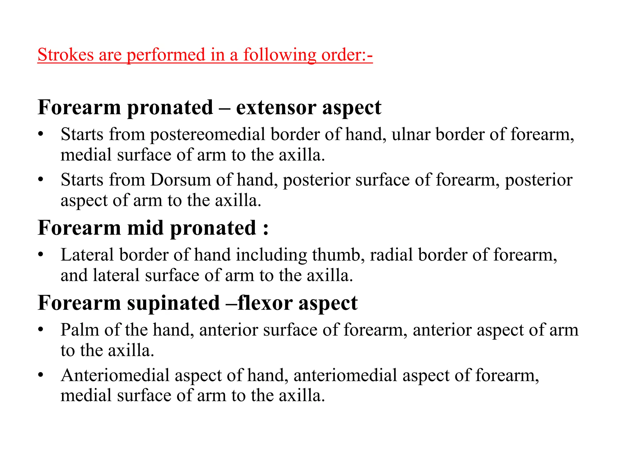 13.3 Massage for upperlimb , neck, face, chest, back,& lower limb..pptx