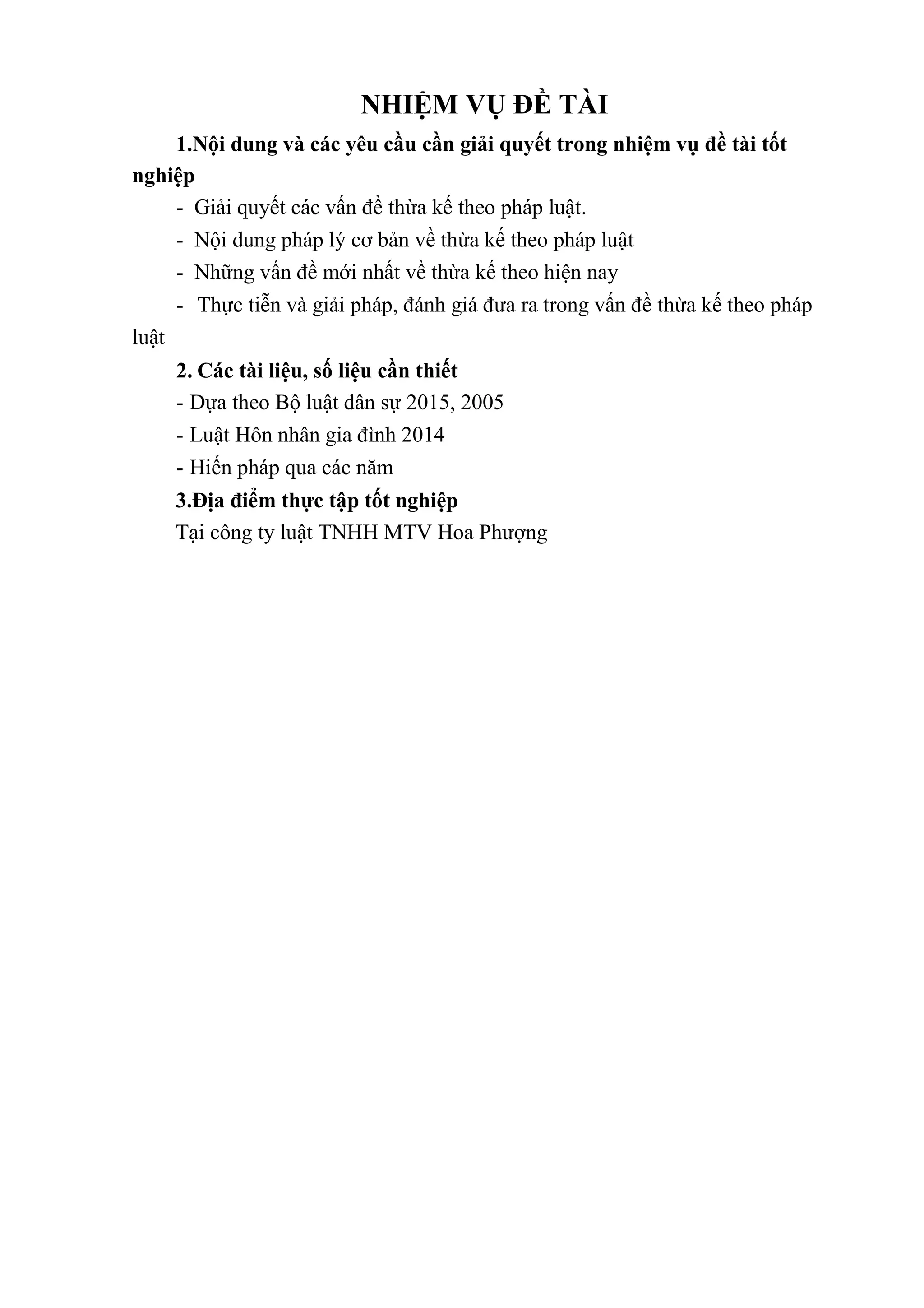 KHÓA LUẬN: PHÁP LUẬT VỀ QUYỀN THỪA KẾ | DOC