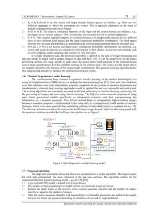 Quantum transfer learning for image classification | PDF