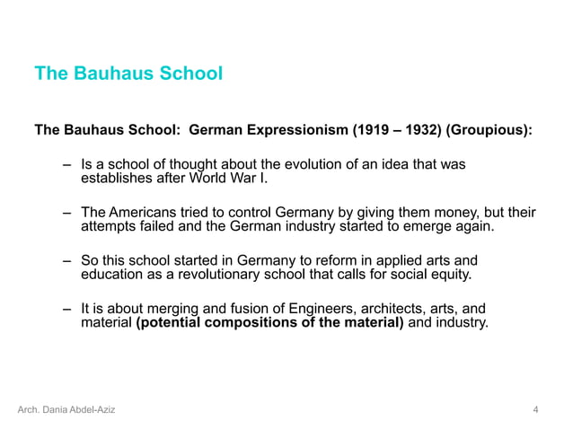 history of contemporary architecture - 13.-The-Bauhaus-School(1).ppt