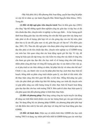 LUẬN VĂN THẠC SĨ: QUẢN LÝ HOẠT ĐỘNG GIÁO DỤC ĐẠO ĐỨC CHO HỌC SINH Ở CÁC TRƯỜNG THCS | PDF