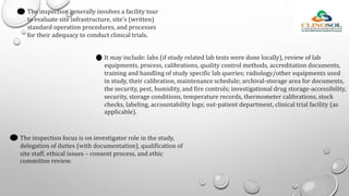 Regulatory Inspections in Clinical Trials | PPTX
