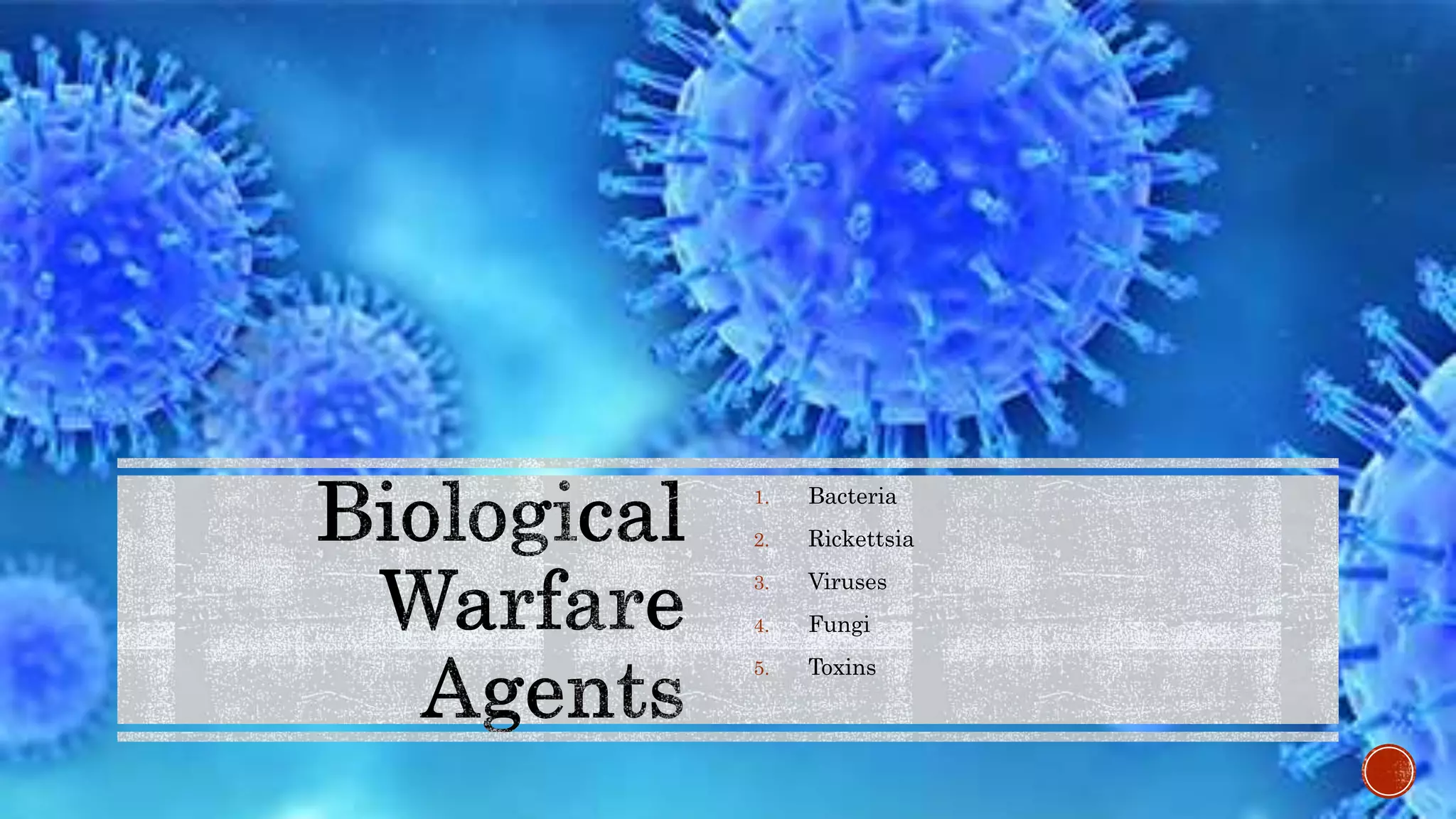13. biological weapon by MARINET SAGADRACA.pptx