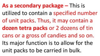 PACKAGE FOOD ITEMS.pptx