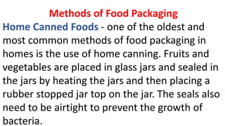 PACKAGE FOOD ITEMS.pptx