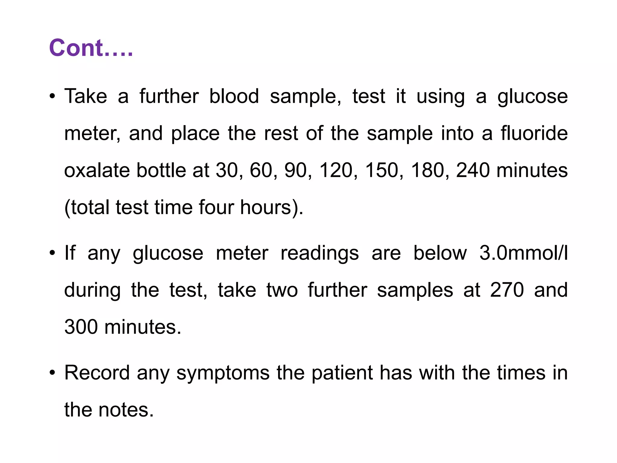 Glucose Tolerance Test Part- II.pptx | Endocrine and Metabolic Diseases ...