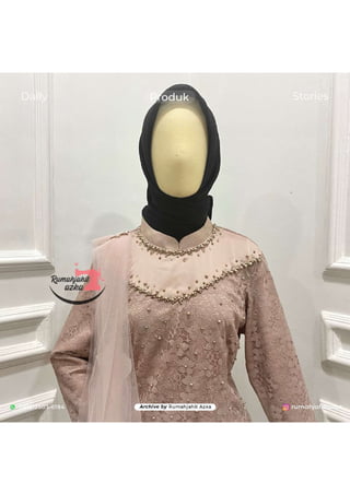 Model Jahit Kebaya by Rumah Jahit Azka | PDF