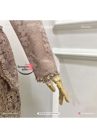 Model Jahit Kebaya by Rumah Jahit Azka | PDF