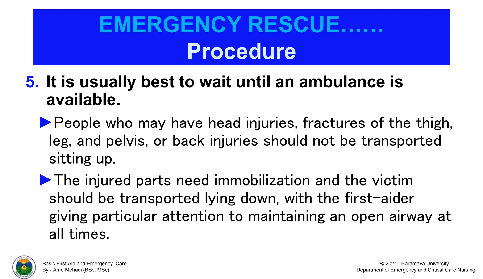Emergency Rescue & Transfer.pptx