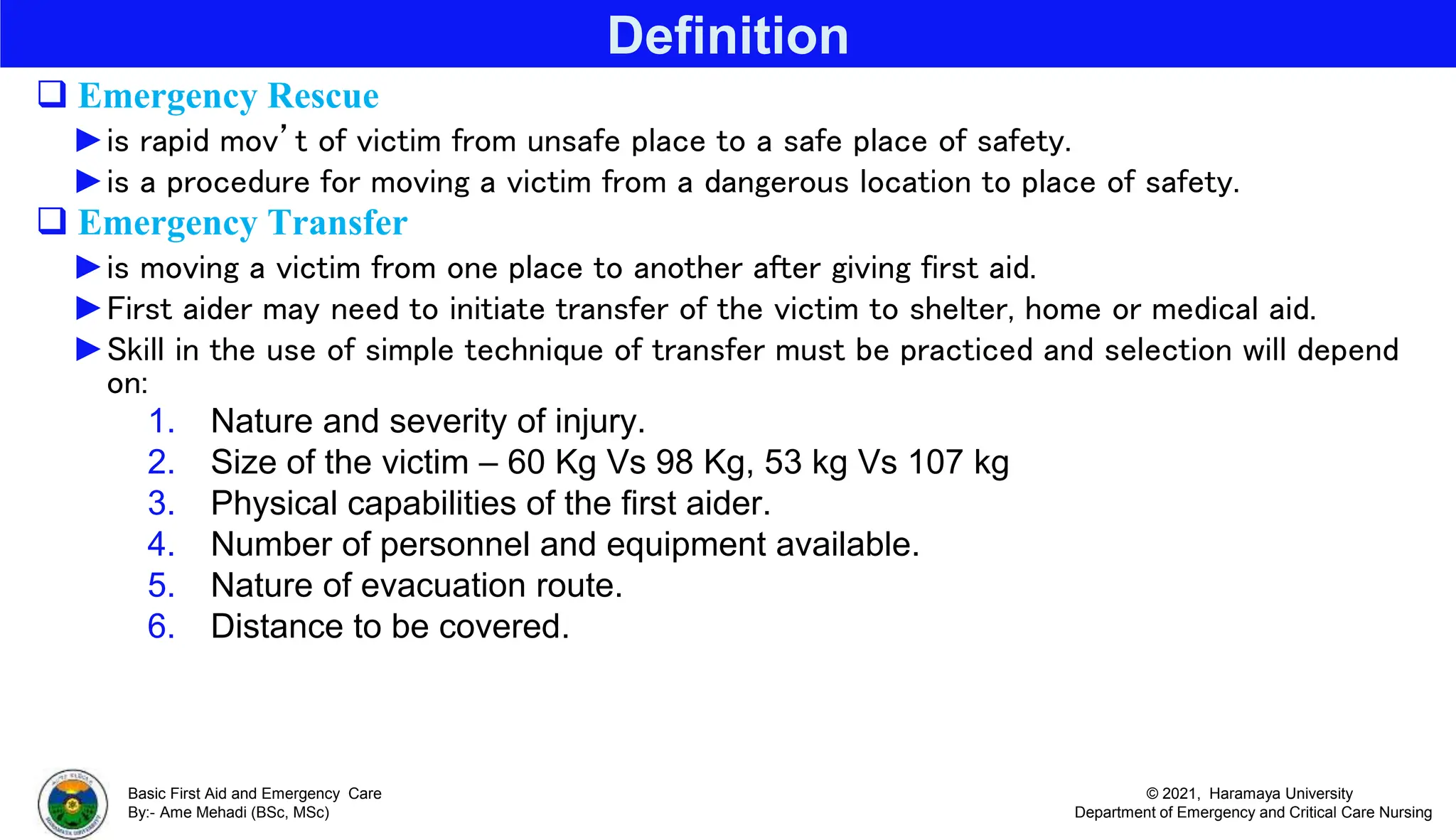 Emergency Rescue & Transfer.pptx