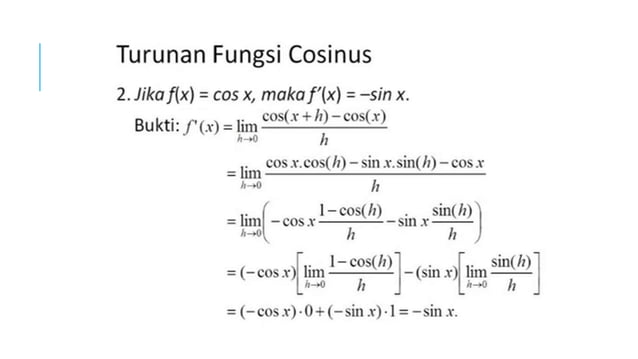 13. Minggu ke 7a. Aturan-aturan dasar turunan.pptx