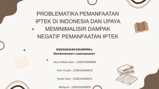 13. Problematika dan pemanfaatan IPTEK.pptx