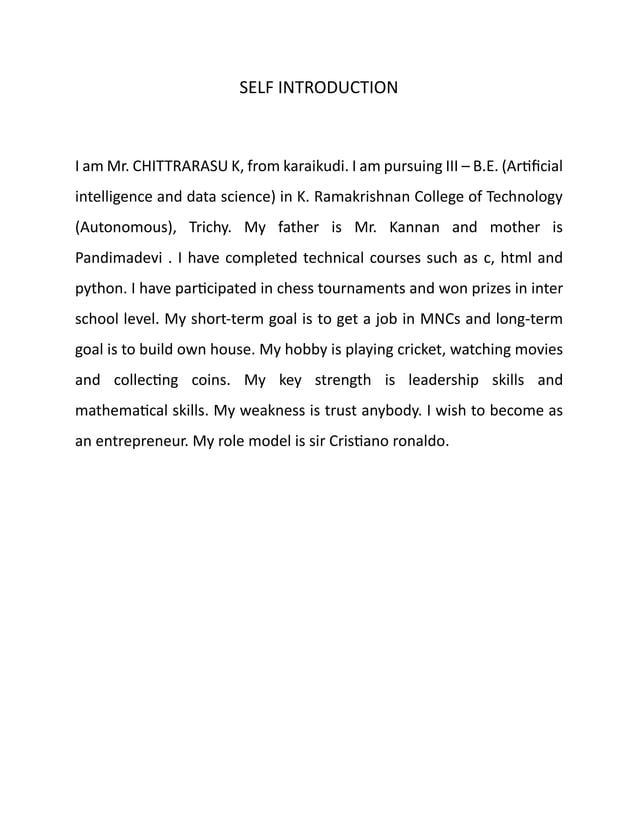 It is about small introduction about myself.pdf