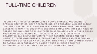 Presentation about unemployment in China | PPTX
