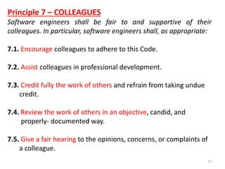 13. PP -II IEEE CS ACM Code of Ethics-1.pptx
